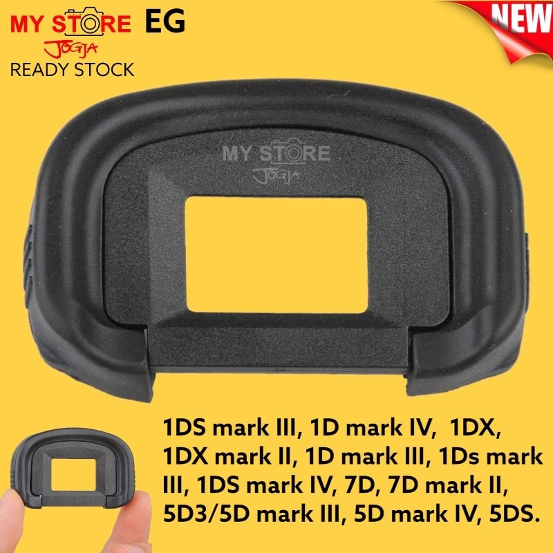Rubber Viewfinder Eyecup EG Camera Canon EOS DSLR 7D 7D2 7DII 5D3 5D4 ...