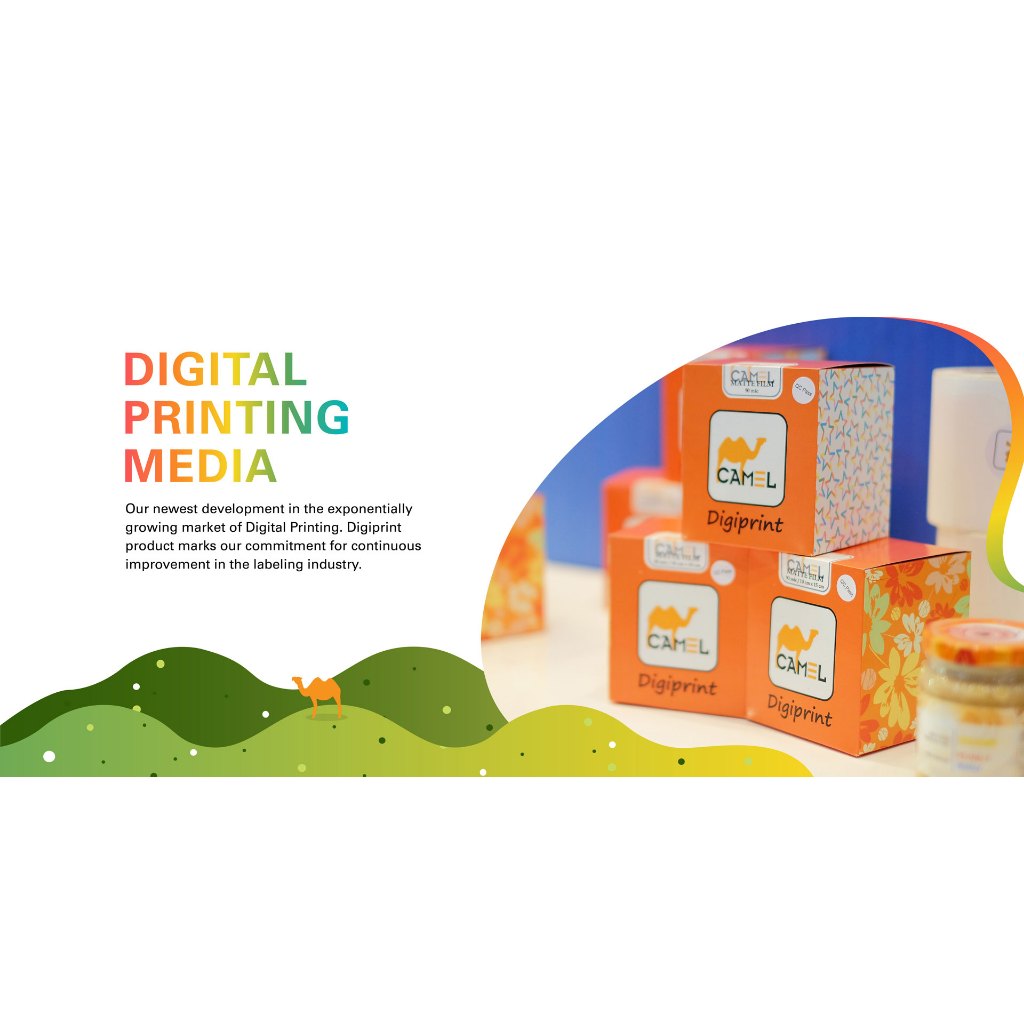 Vinyl Laser Sticker A3+ CAMEL DIGIPRINT | Camel Sticker | Packaging ...