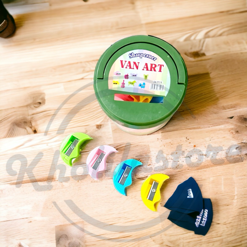 Pacman Pencil Sharpener Jar of 24 pcs | Shopee Philippines