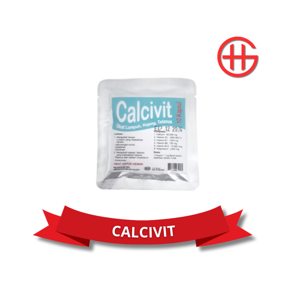 Gh Cat & Dog Medicine CALCIVIT 10 Tablets | Effective in dealing with ...