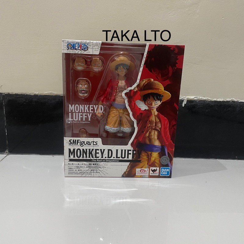 Shf Monkey D Luffy One Piece Raid on Onigashima Mugiwara Luffy MISB ...