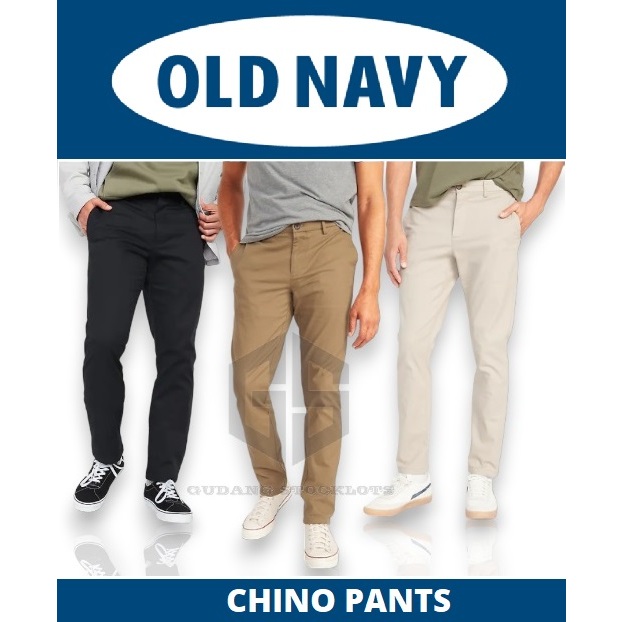 Original Old Navy Men's Long Chino Pants | Shopee Philippines