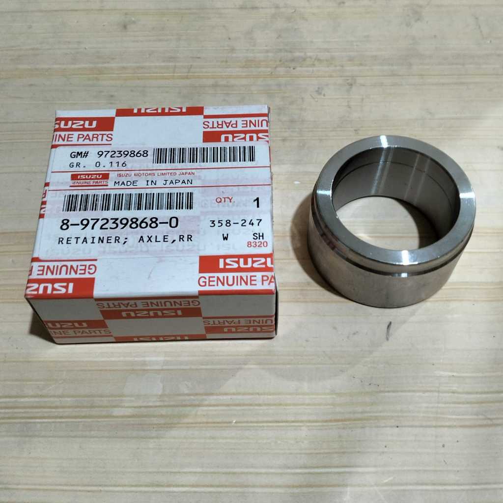 RETAINER REAR AXLE COM REAR BEARING RR ISUZU DMAX MUX TRAGA / DMAX MUX ...