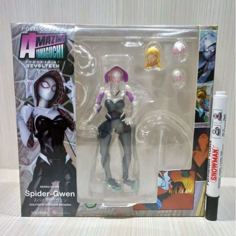 Action figurerevoltech gwen amazing Yamaguchi Toy About 6inch Height ...