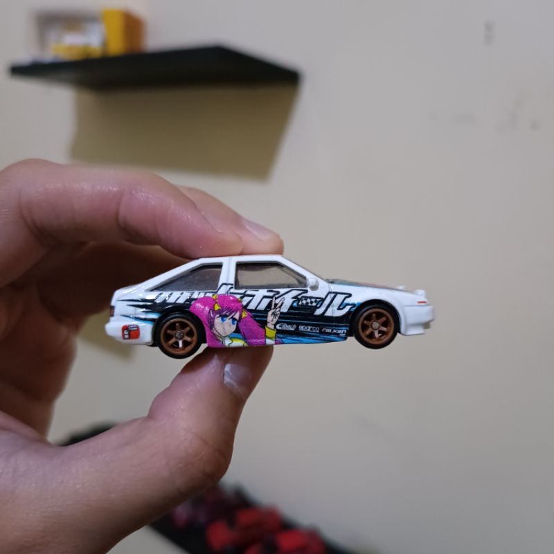 Hot Wheels Toyota AE86 Sprinter Trueno Wibu | Shopee Philippines
