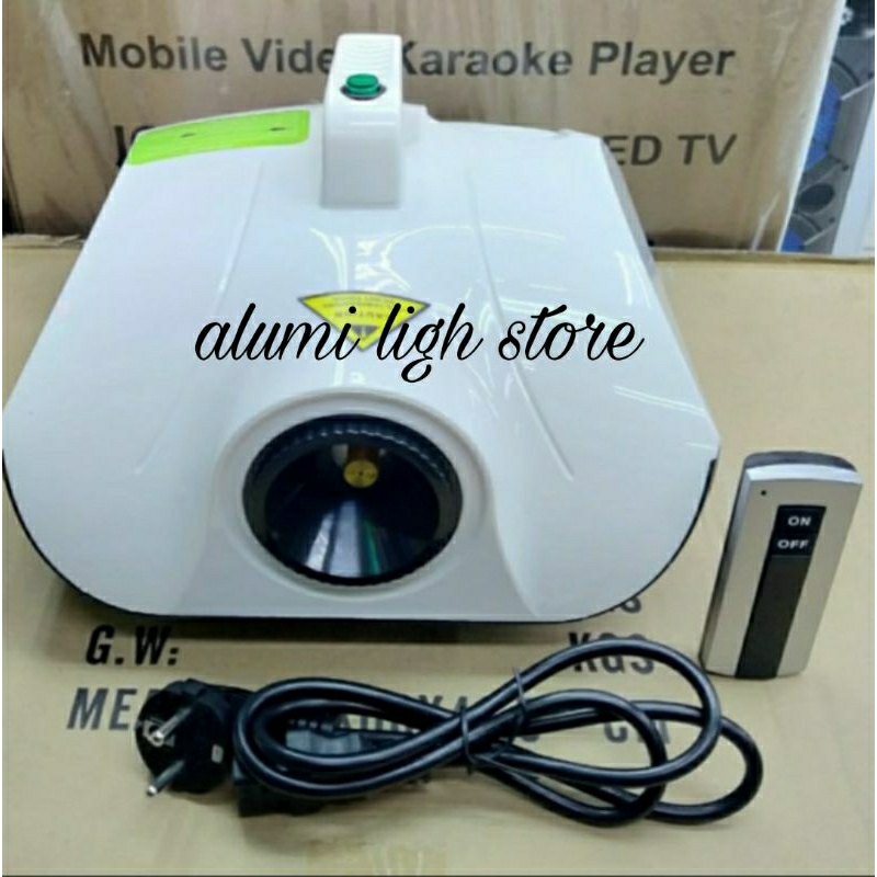 MESIN 900watt smoke Machine remote control wireless free Liquid 100ml ...