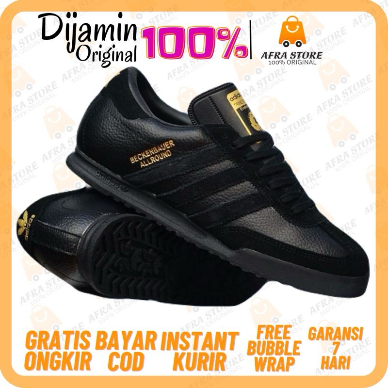 Original Adidas Beckenbauer All Round Original All (Black) | Shopee ...