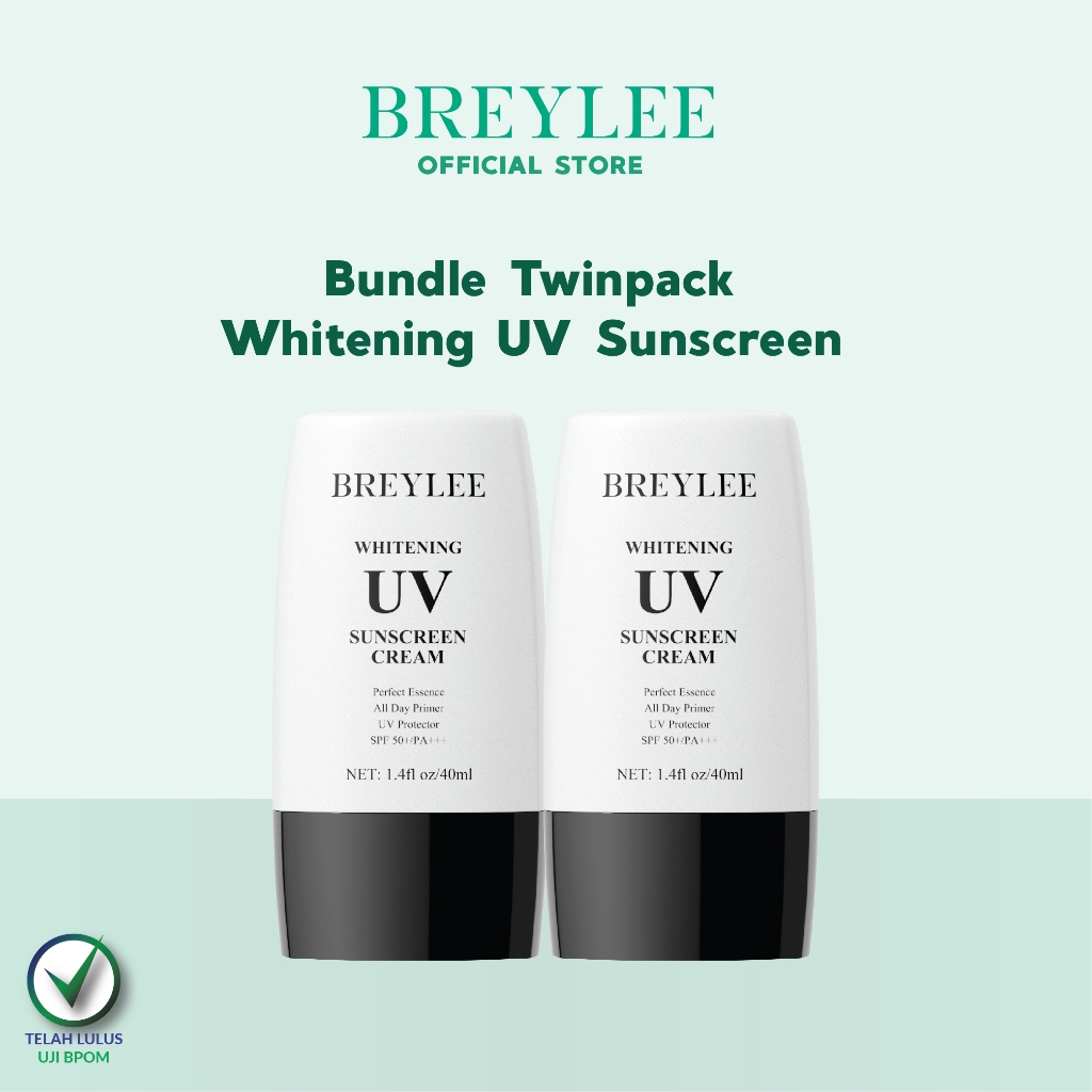 Breylee Bundle Twinpack Whitening UV Sunscreen (2 pcs) | Shopee Philippines