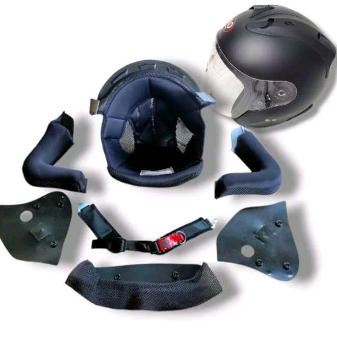 (ACH) Alternative Helmet Foam Pro 66 Full Set Open Face || Universal ...