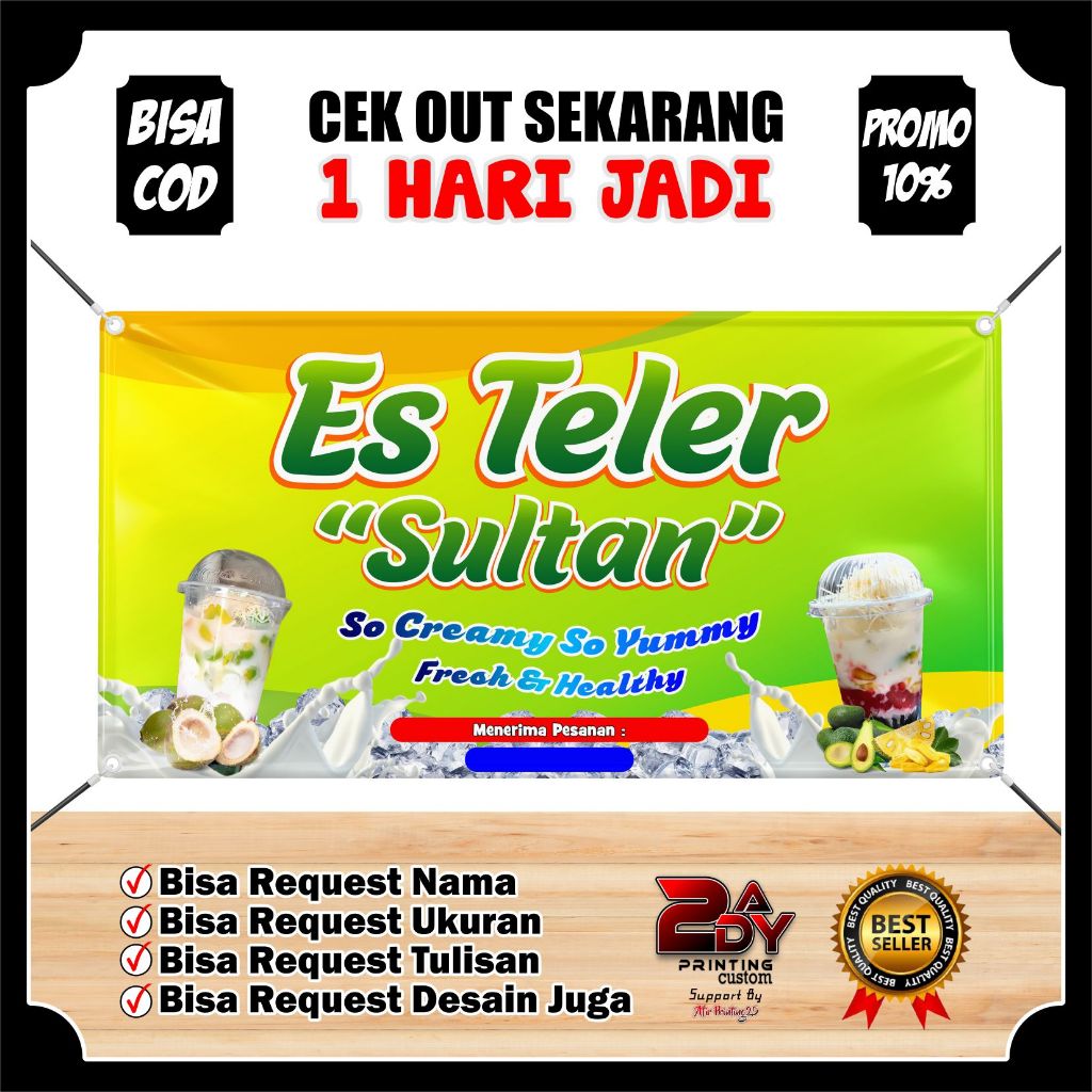 Ice Teler Sultan Banner Ice Teler Sultan Drink Banner Ice Teler Sultan ...