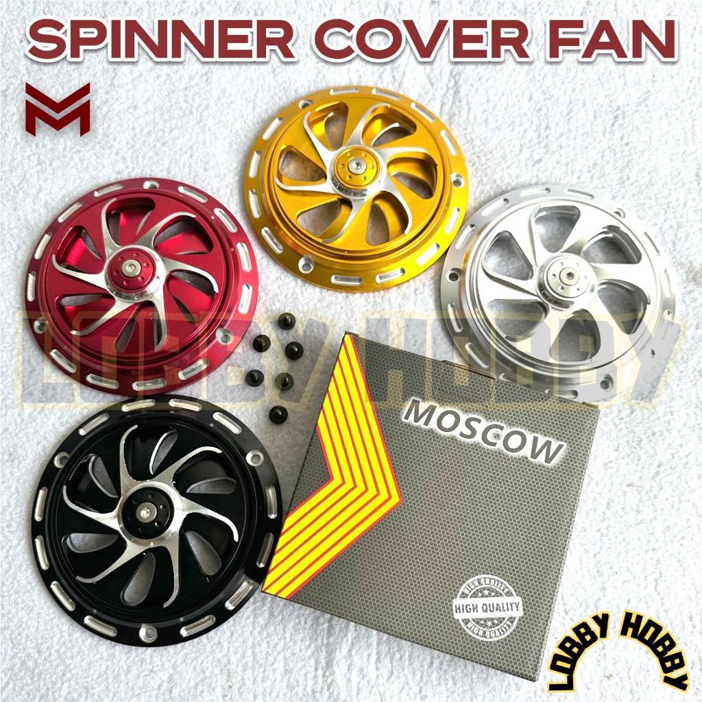 Cnc MATIC FAN COVER MOSCOW ENGINE COVER TURBO METIK RADIATOR FAN ...