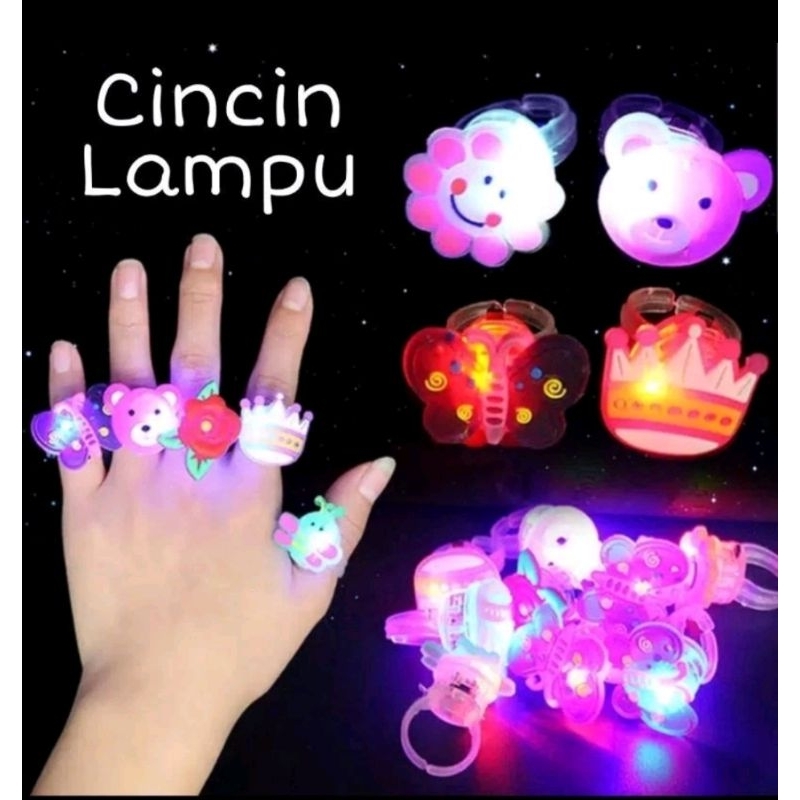 Cartoon Light Rings / Image Character Rings / Children's Toys | Shopee ...