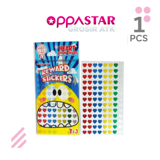 Reward Sticker Label T&J - Heart 9mm | Shopee Philippines
