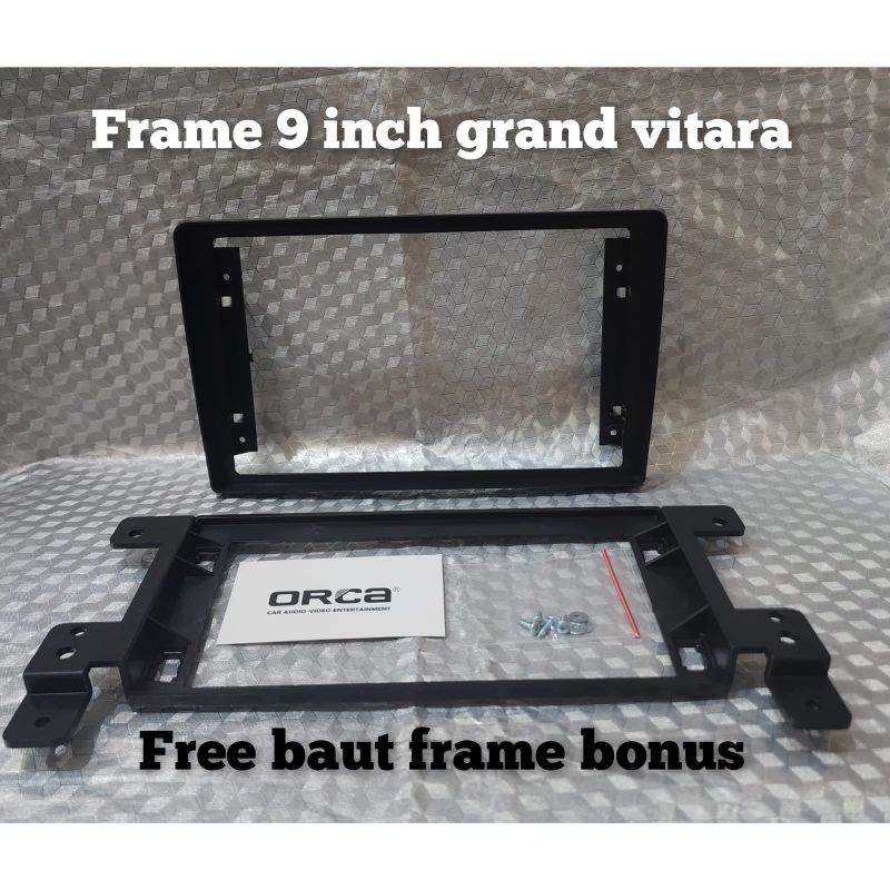 9 inch android head unit frame for grand vitara car | Shopee Philippines