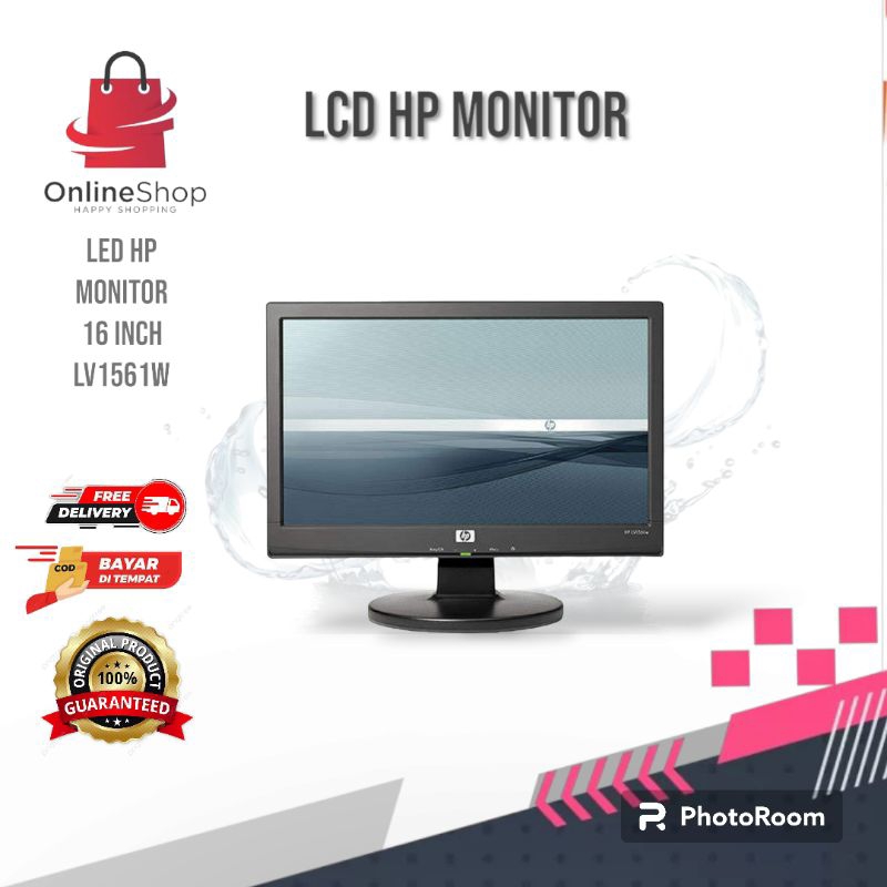 Hp 16 inch Wide Lcd Monitor Model LV1561w Smooth | Shopee Philippines