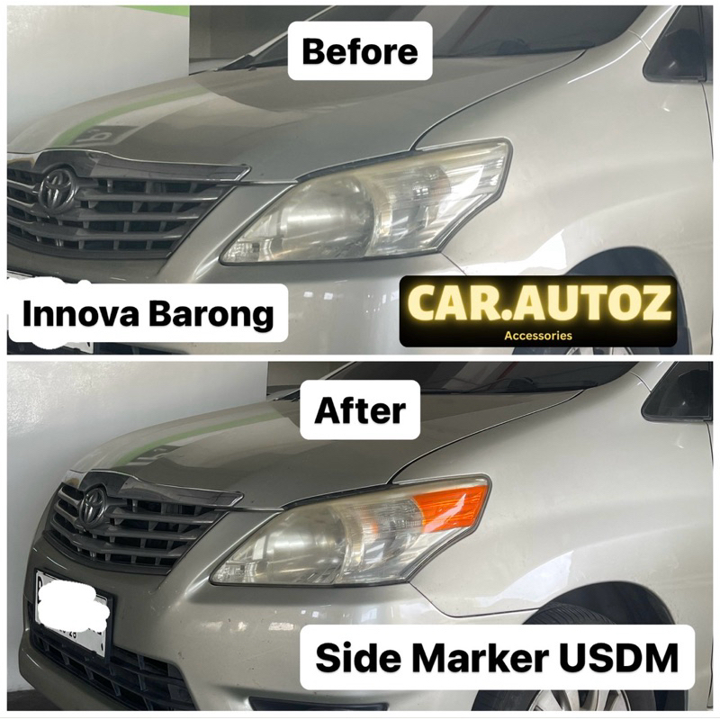 Kijang Innova Barong Facelift Orange Side Marker Sticker | Shopee ...