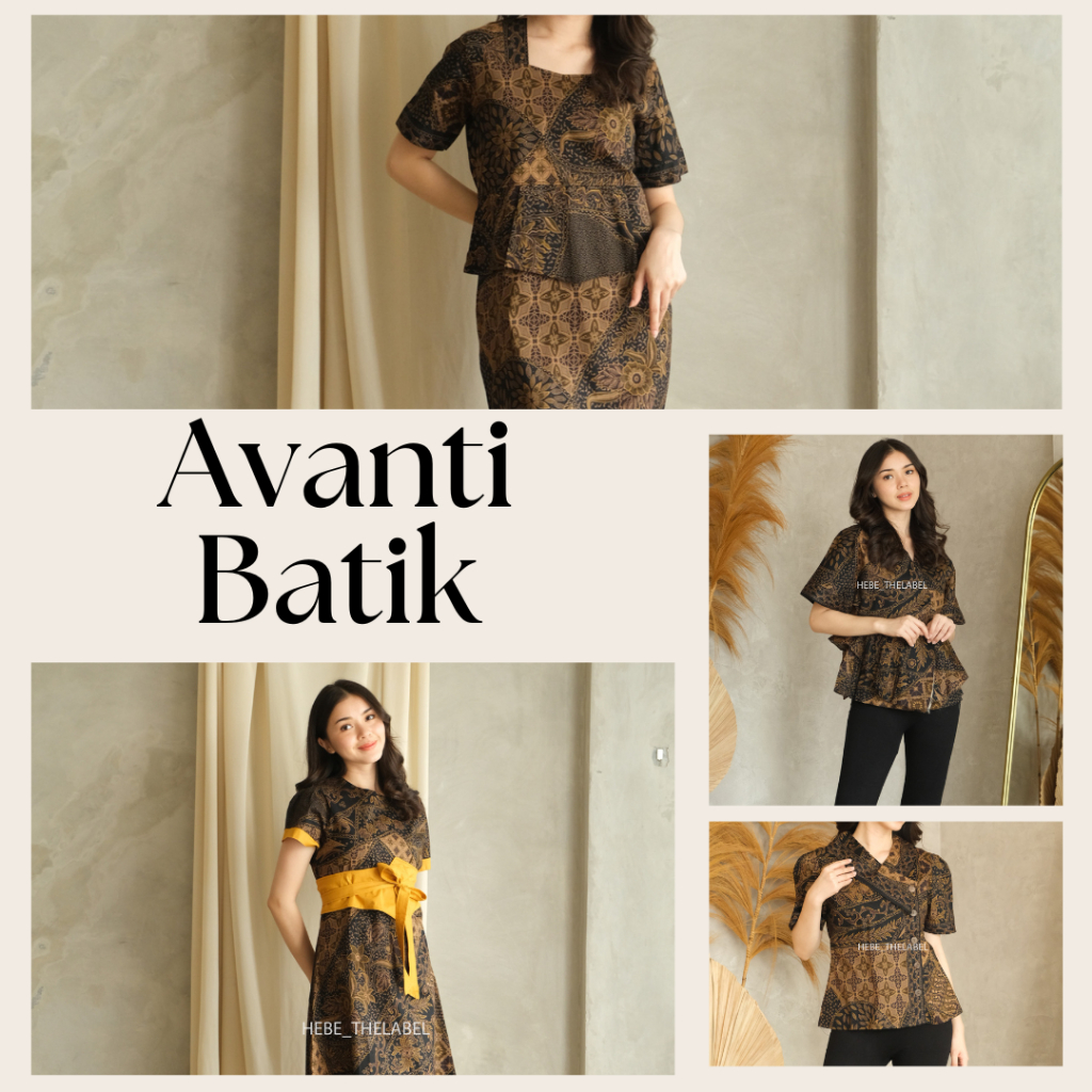 Avanti Batik - Women's Clothing ( Kara-Menur-Ilya-Mudita) | Shopee ...