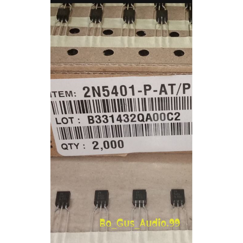 Transistor 2N 5401 Original KEC Roll | Shopee Philippines