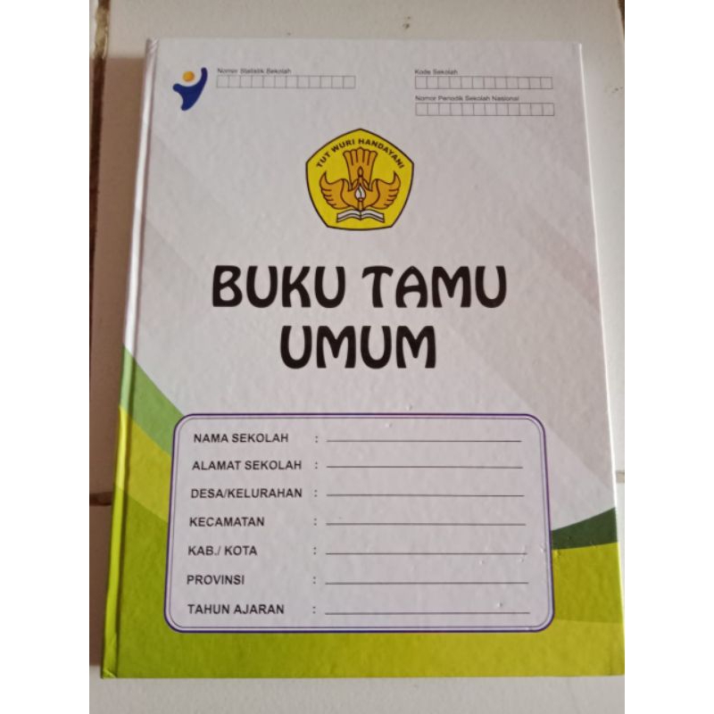 General Guest Book (SD.SMP.SMA.SMK) | Shopee Philippines