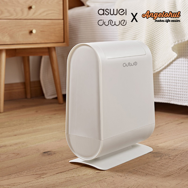 Aswei A02 Elegant Minimalist Luxury Design Trash Can 7 Liters | Shopee ...