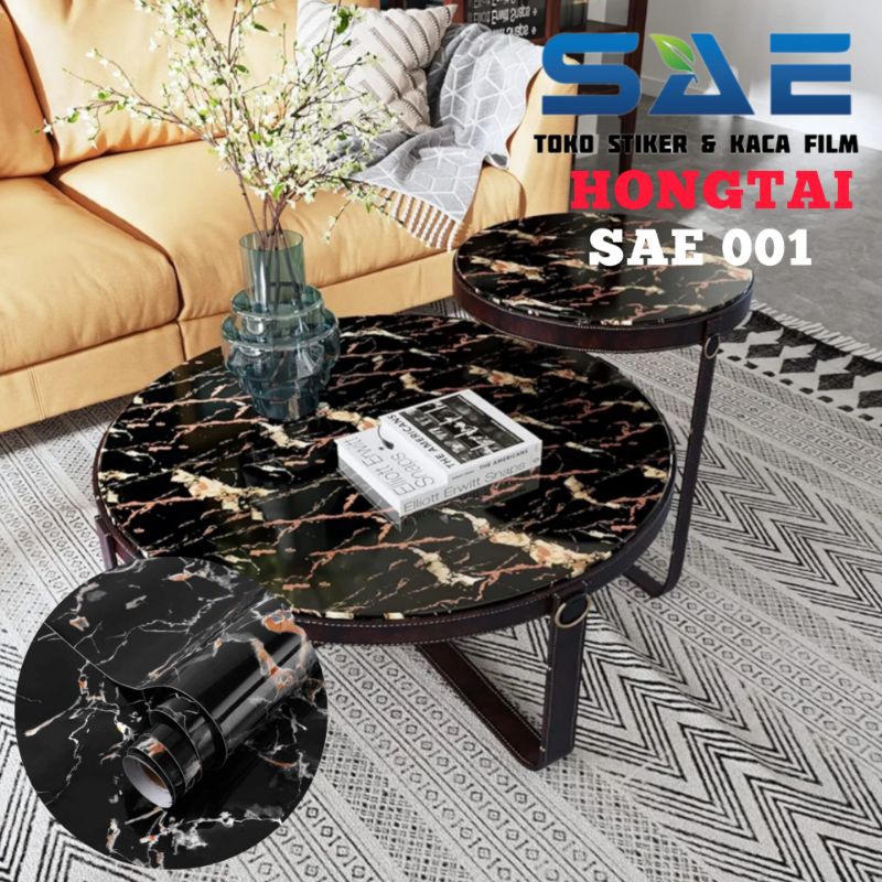 KAYU Premium Marble Pvc Plywood Wooden Table Sticker Wallpaper Kitchen ...