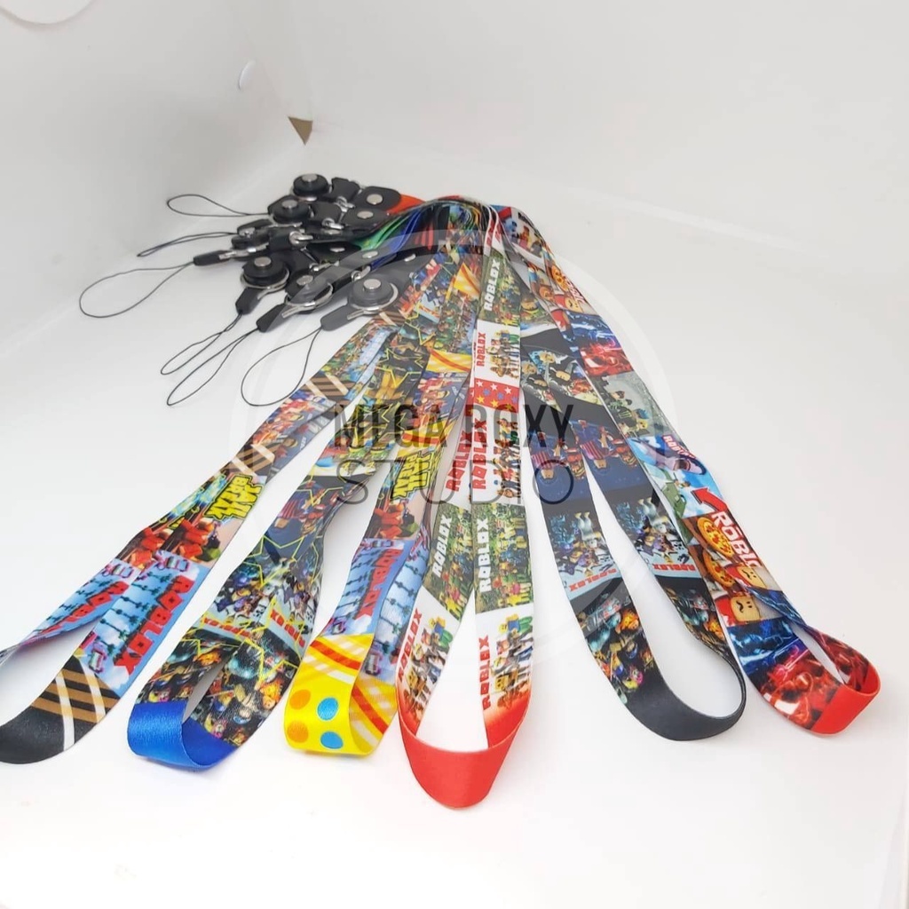 GANTUNGAN HP Cellphone/handphone/key/business Card/USB/LOGO ROBLOK ...