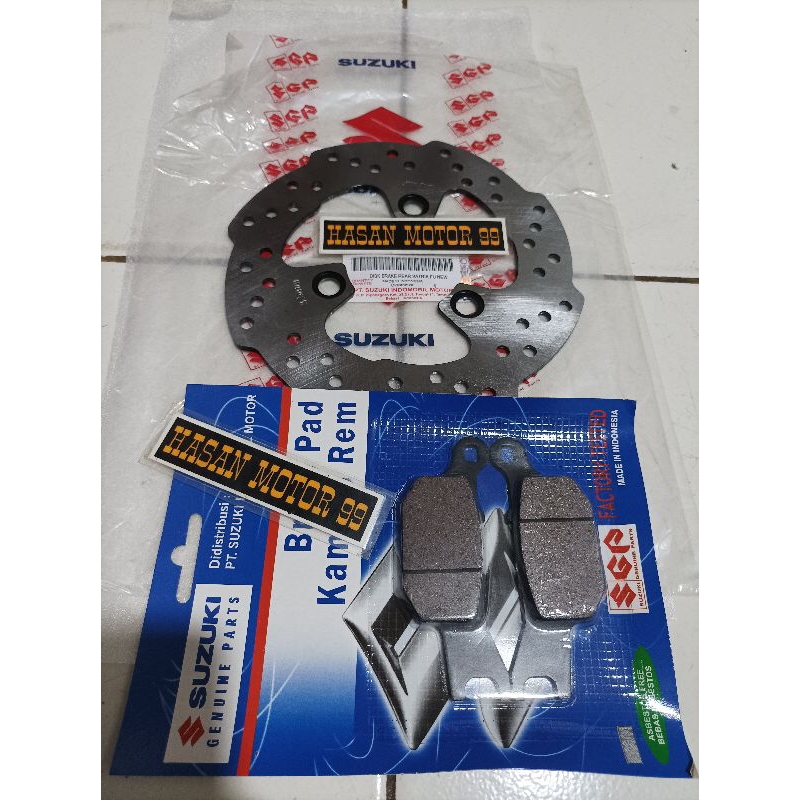 REAR DISC PLATE Plus Dispad Suzuki Satria Fu Fi New INJECTION | Shopee ...