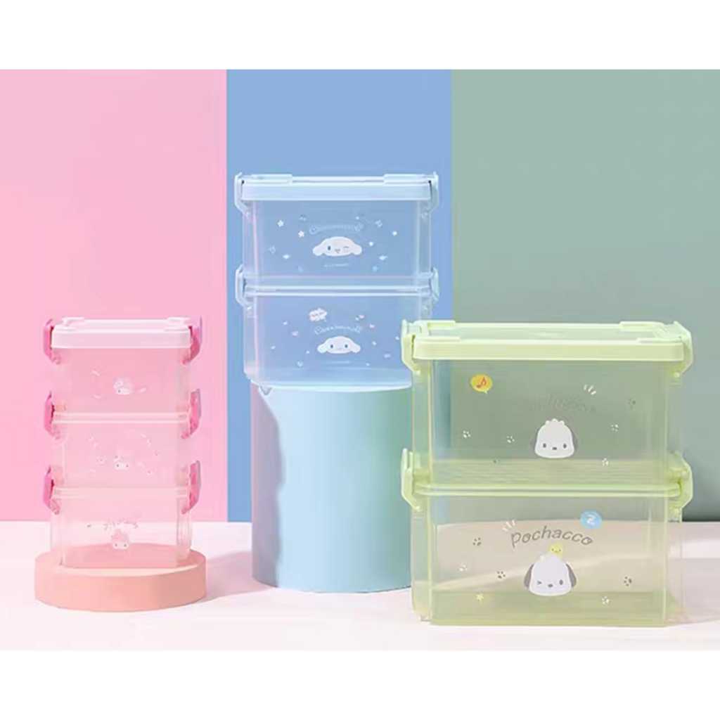 MINISO stacking plastic storage box | Shopee Philippines