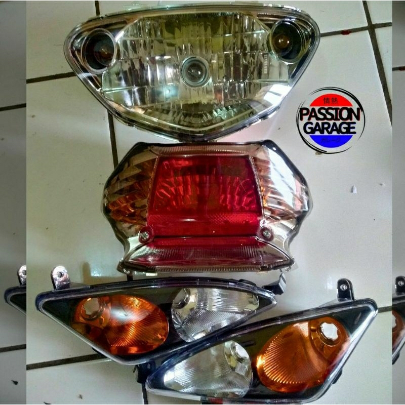 Mio SPORTY custom lights I Complete Mio MX package | Shopee Philippines