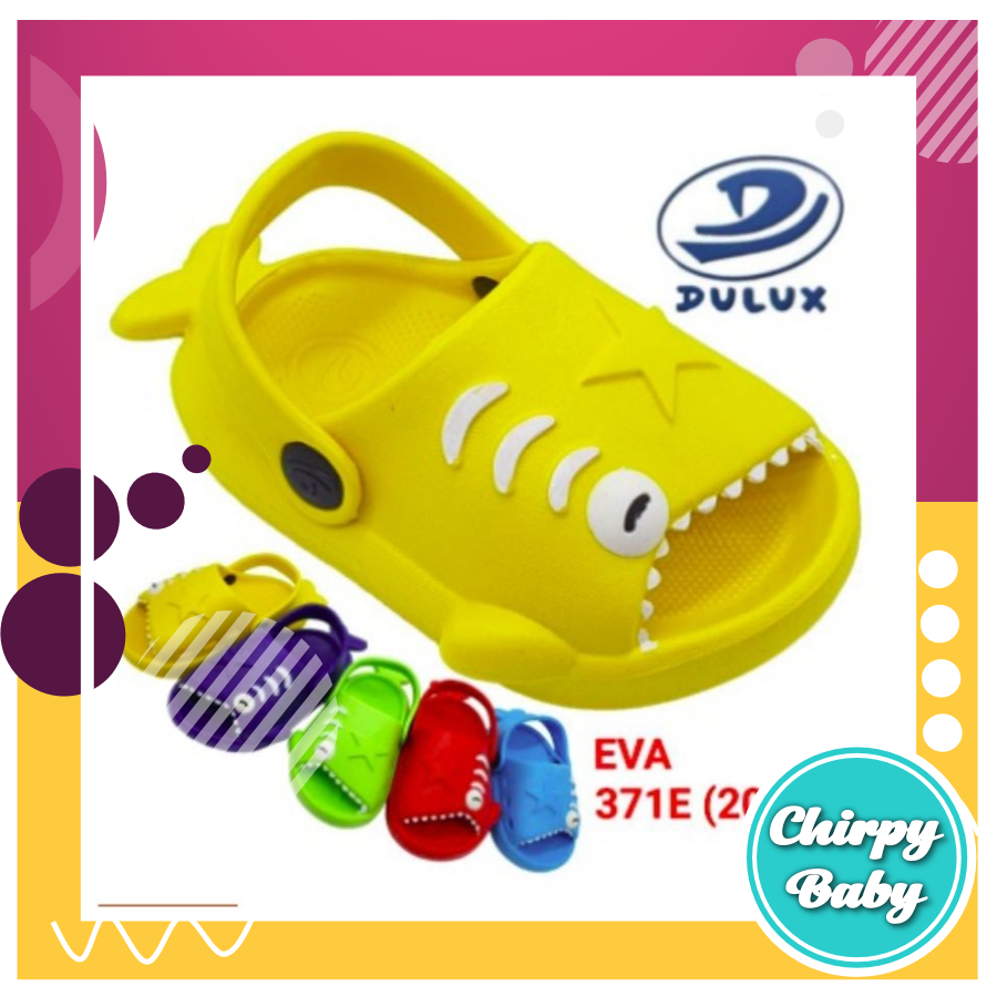 Baby shark TOP TEETH shark children's sandals / Dulux brand shark ...