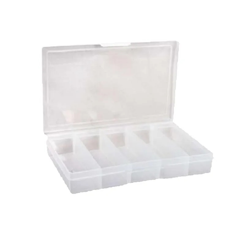 Bead Box / 5-Separated Plastic Box / Storage Box / Multipurpose Box ...