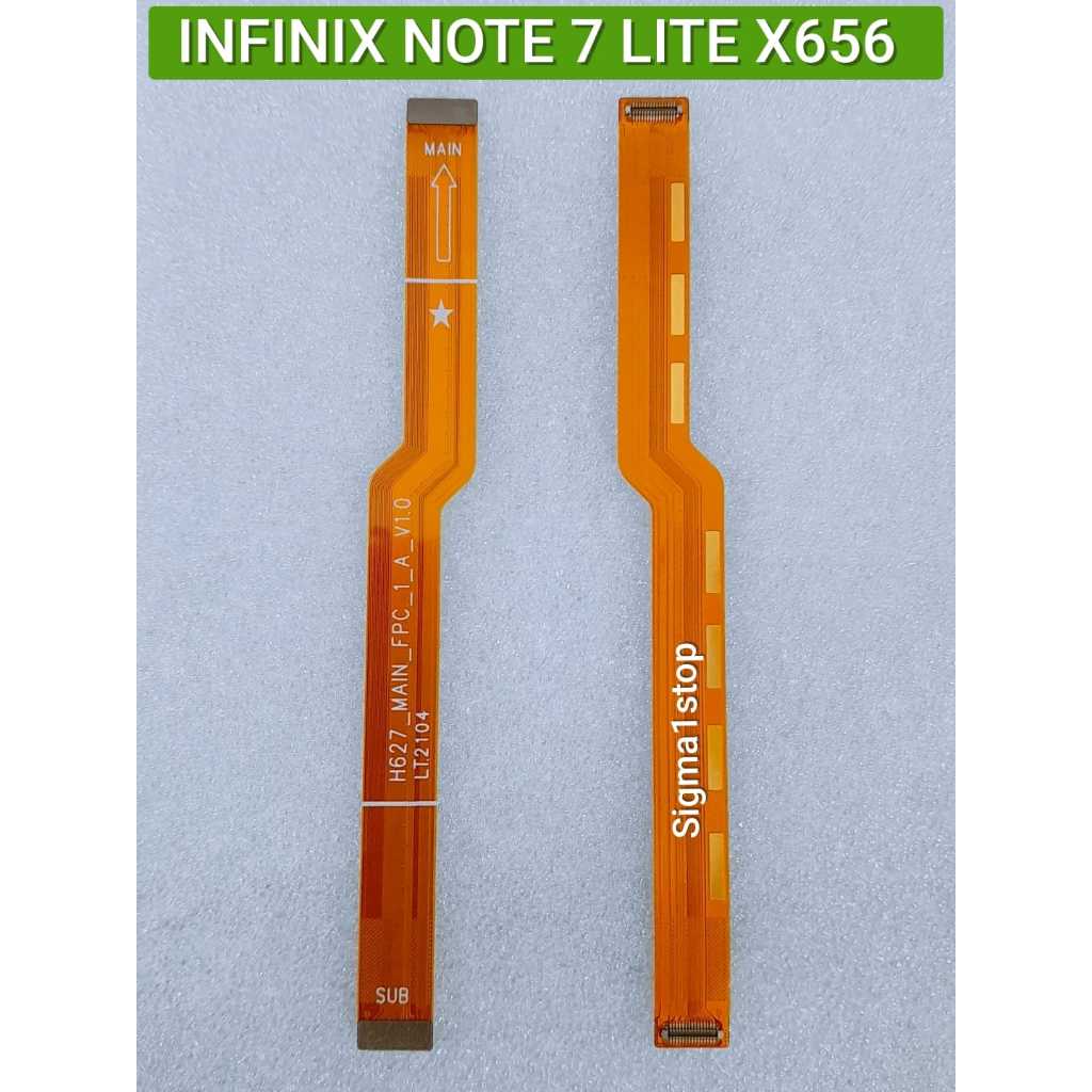 INFINIX NOTE 7 LITE X656 FLEXIBLE MAIN BOARD FLEXIBLE UI FLEXIBLE FC ...