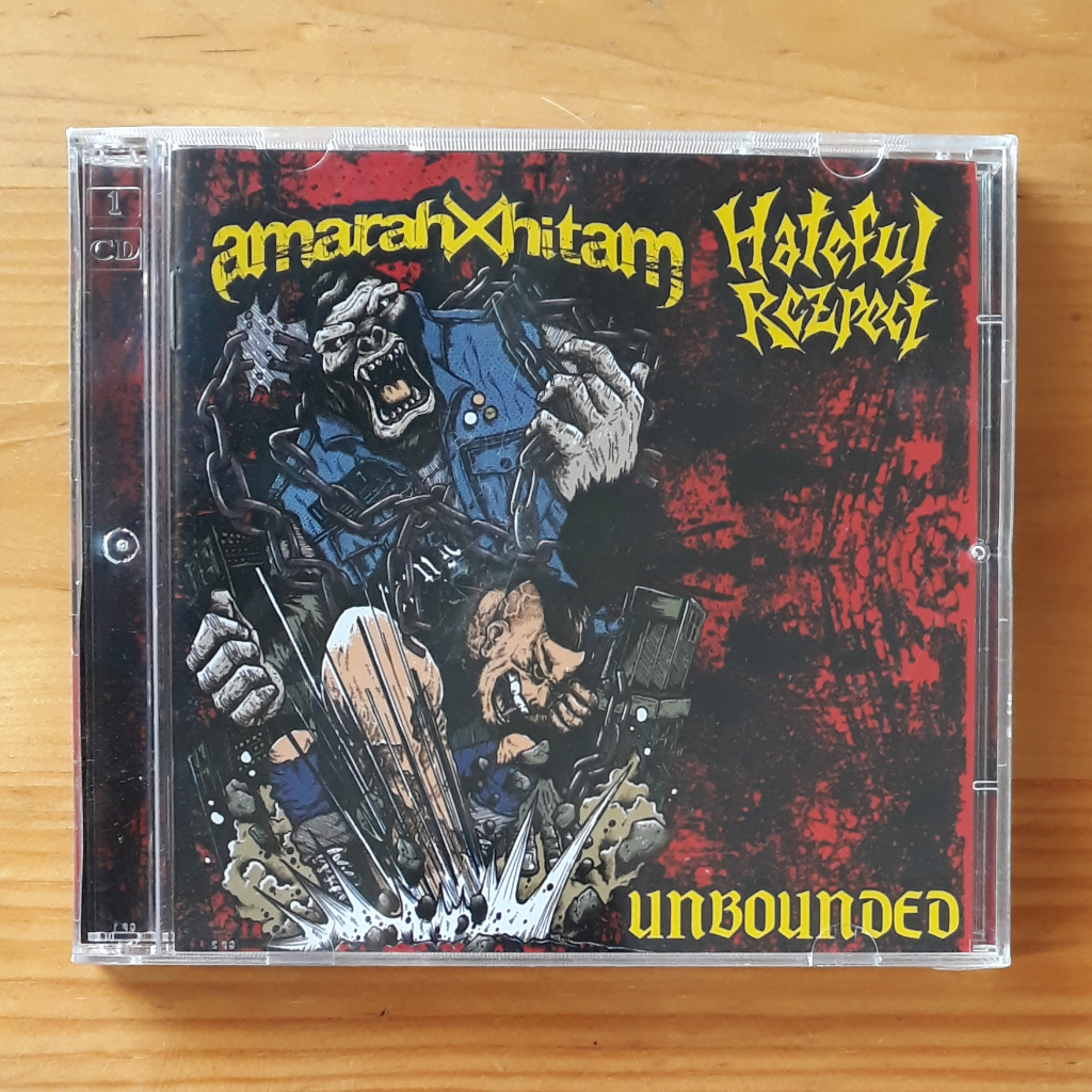Cd AMARAHxHITAM X HATEFULL REZPECT - Unbounded (Split) | Shopee Philippines