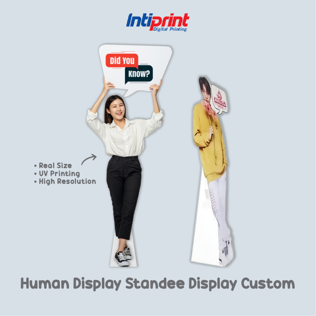 Real Size Custom Human Display Standee Display | Shopee Philippines