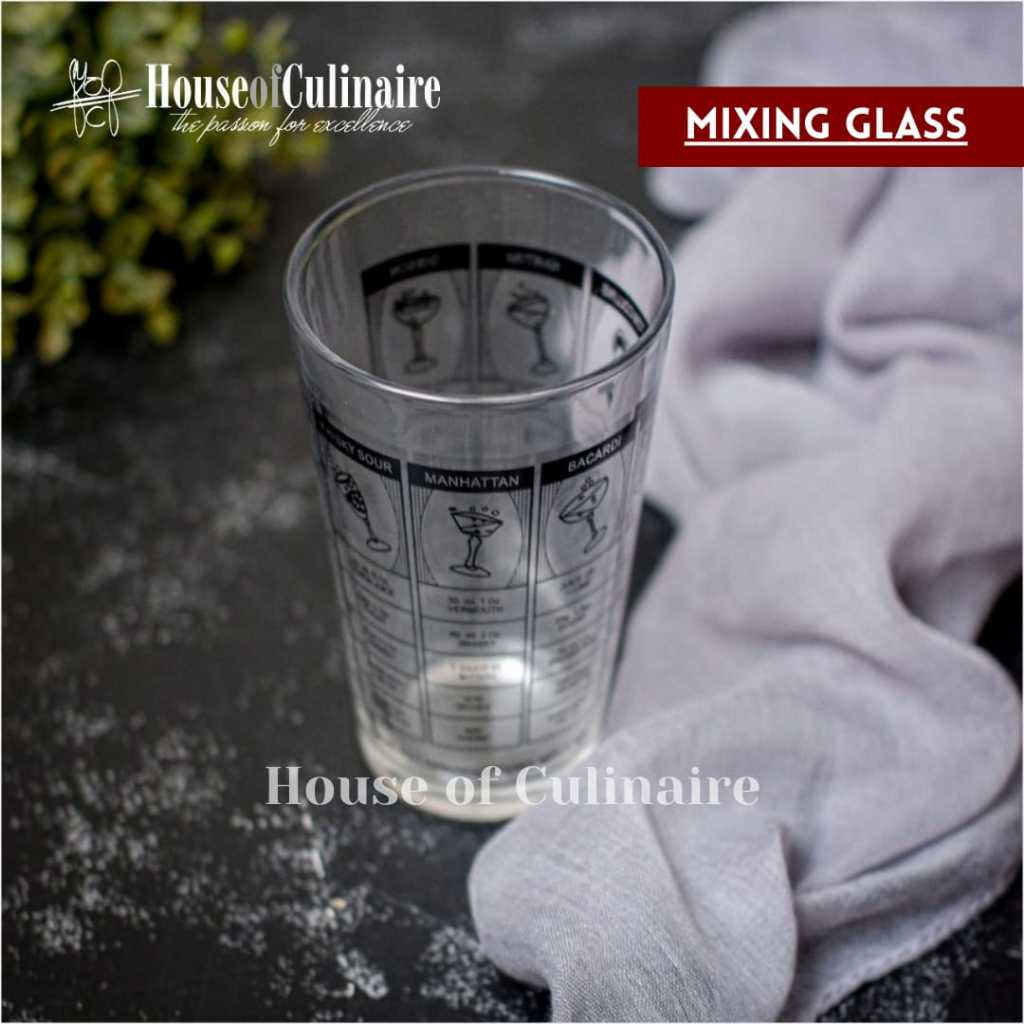 Mixing Glass Bartender Cocktail Boston Shaker Measuring Measuring ...