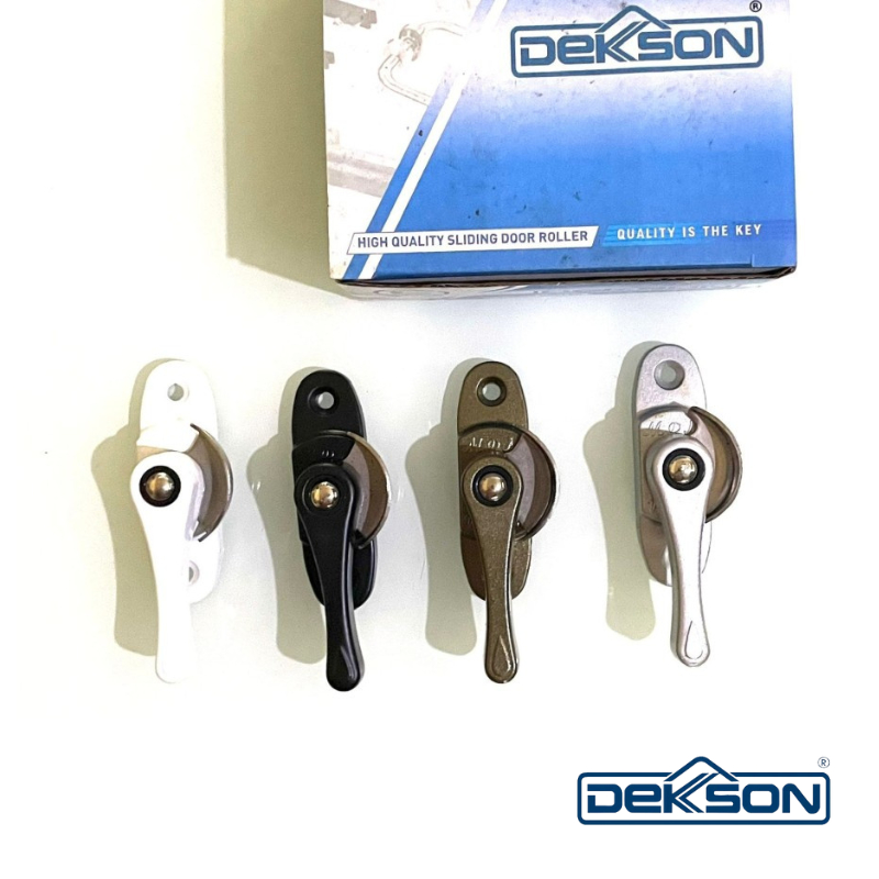 Dekson Aluminum Sliding Window Lock / Ear Lock | Shopee Philippines