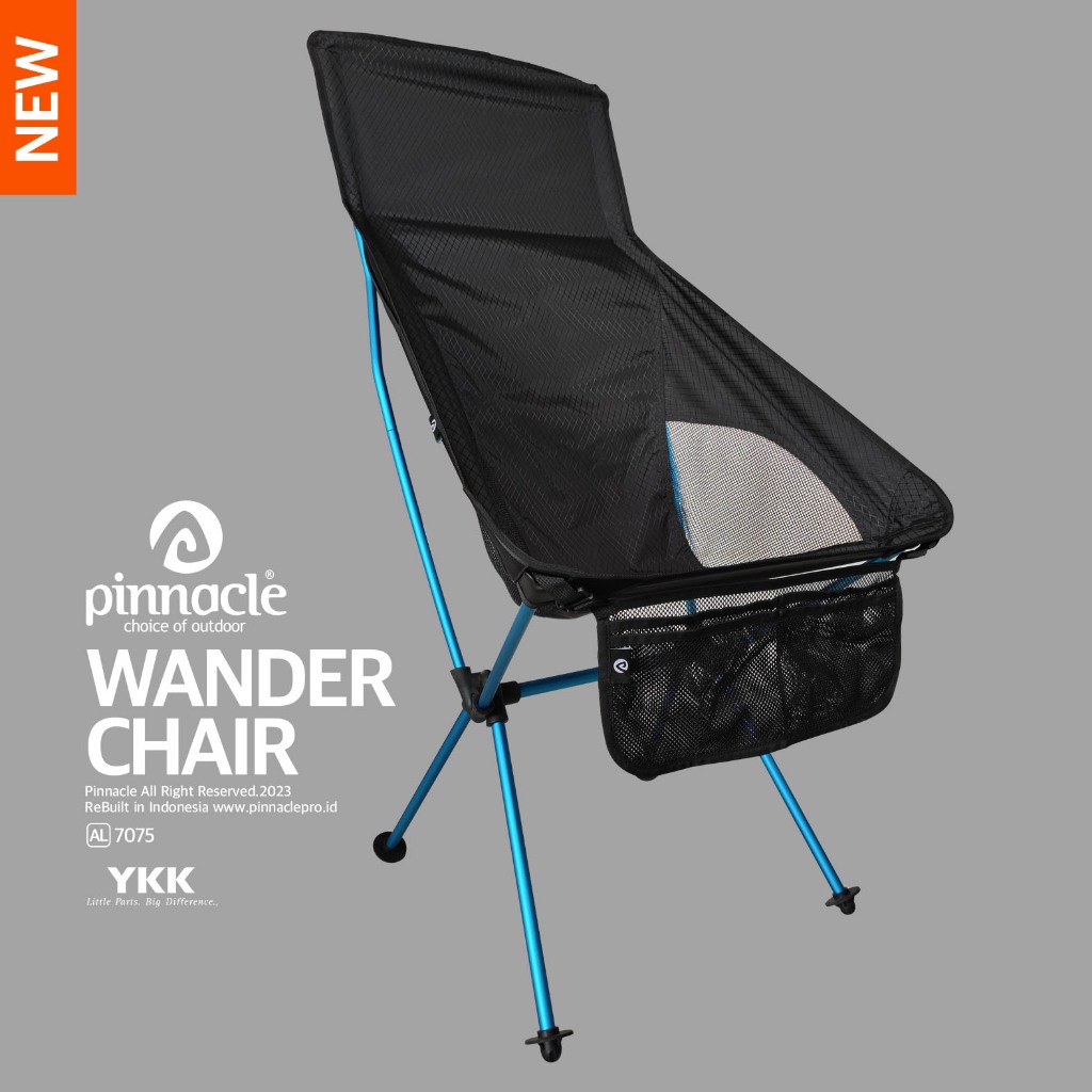 Pinnacle Pro Official Wander Chair High - Blue | Shopee Philippines