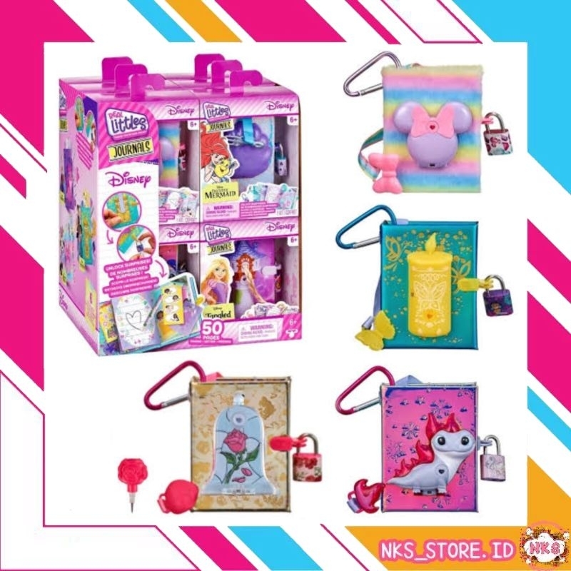 Toy Bag Real Littles Journals S5 Disney Single Pack Original | Shopee ...