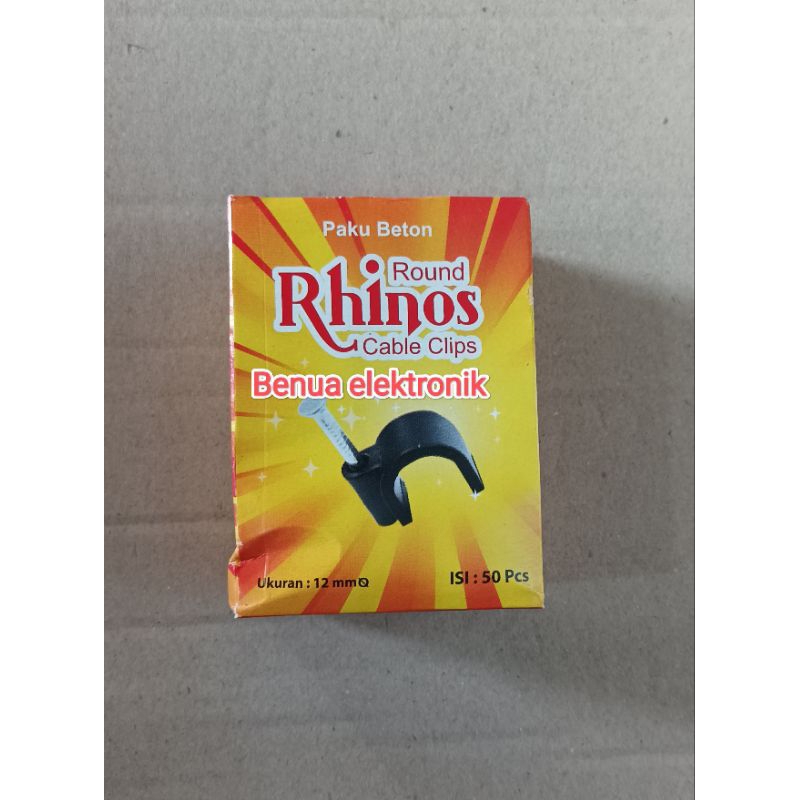 Rhinos Cable Clamps 12mm Electrical Pipe 12mm | Shopee Philippines