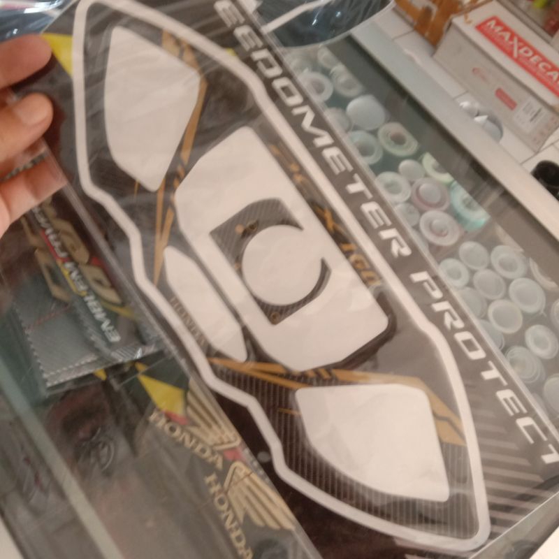 Speedo meter variation embossed Sticker + pcx 160 keyles cover ...