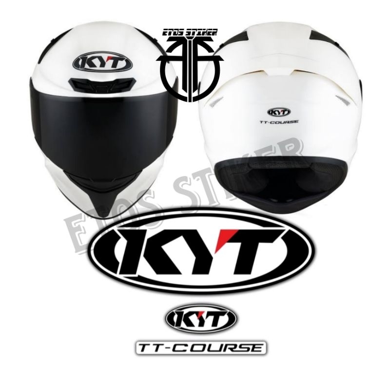 Kyt TT course helmet sticker cutting helmet sticker | Shopee Philippines