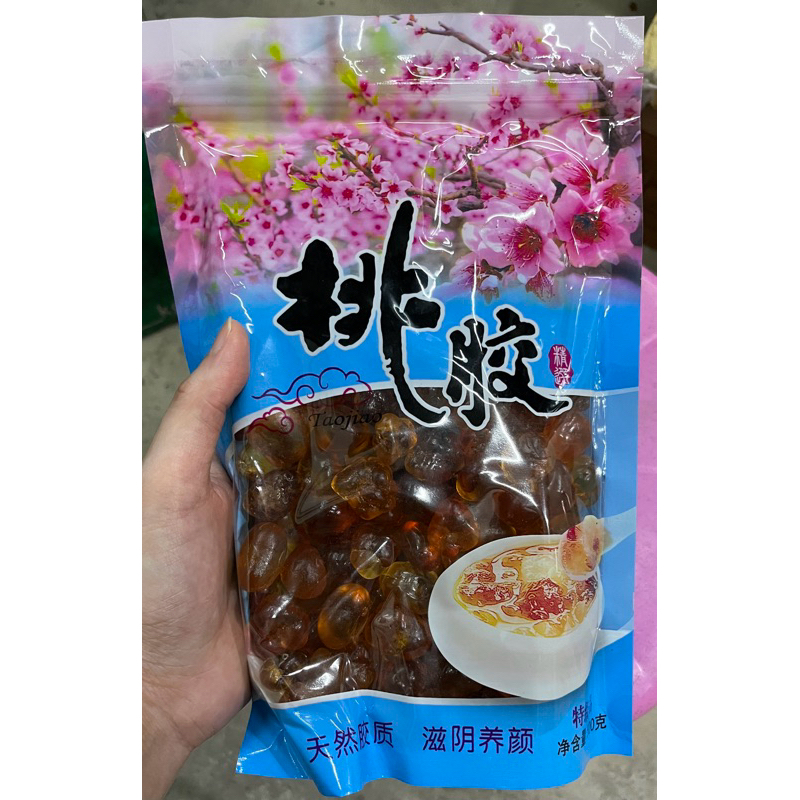 Peach Gum / PREMIUM Collagen / TAO JIOU / BIG clean pearls / 100gr ...