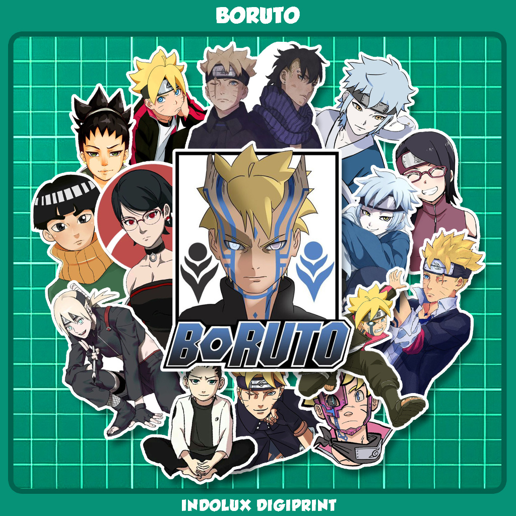 Sticker Boruto Uzumaki Sticker Anime Naruto Journal Scrapbook Laptop ...