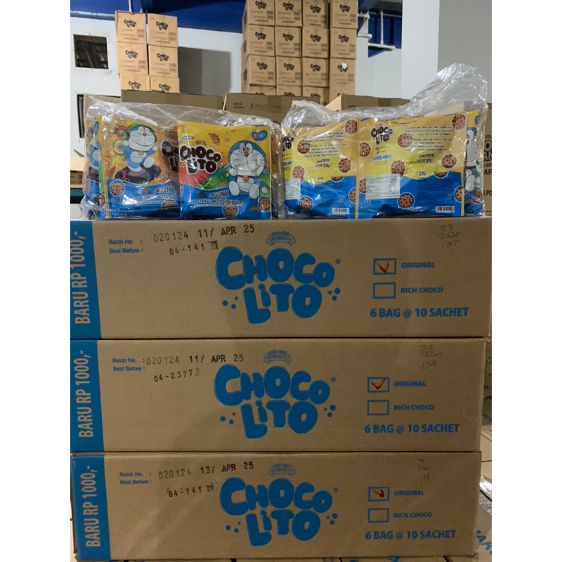 Chocolito Cookies Original Flavor 1 plastic contains 10 pcs. | Shopee ...