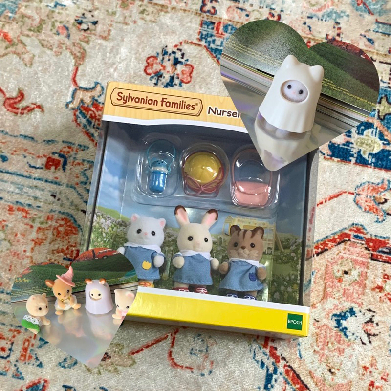 SYLVANIAN FAMILIES Sylvanian Familias sharing nursery friends, ghost ...