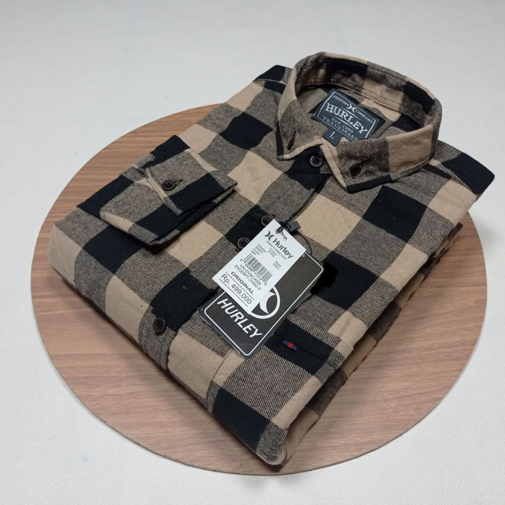 KEMEJA Men's Flannel Shirt [SULTAN Motif] Distro Long Sleeve (Ori ...