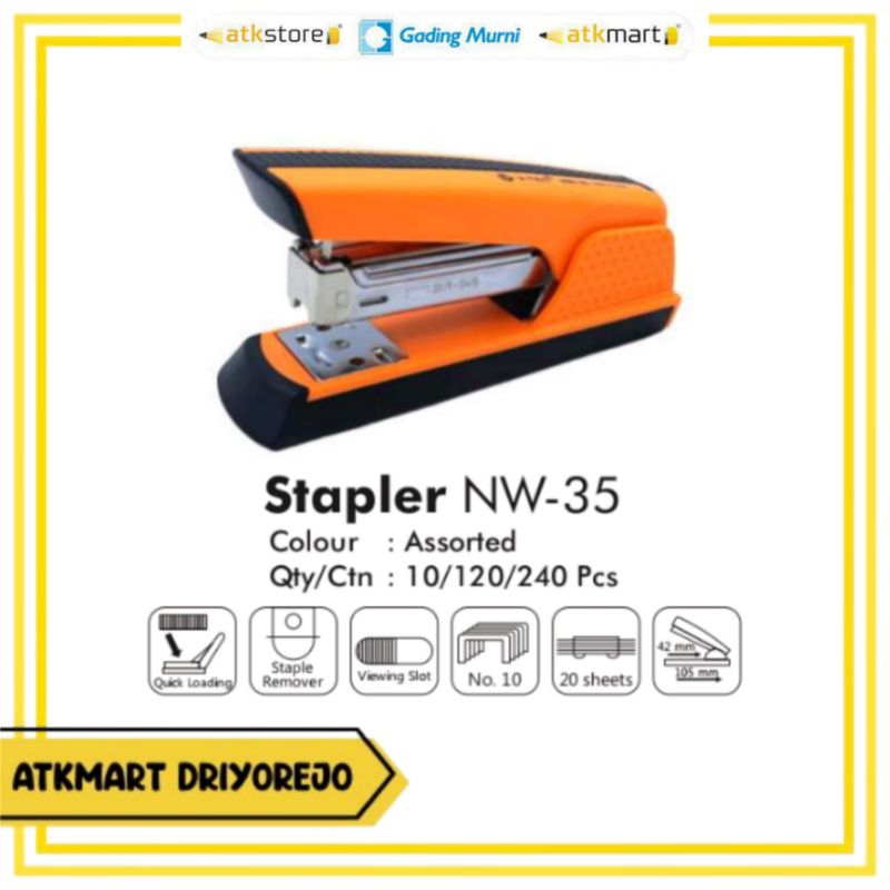 V-TEC STAPLER NW-35 - STAPLER - SNAP | Shopee Philippines