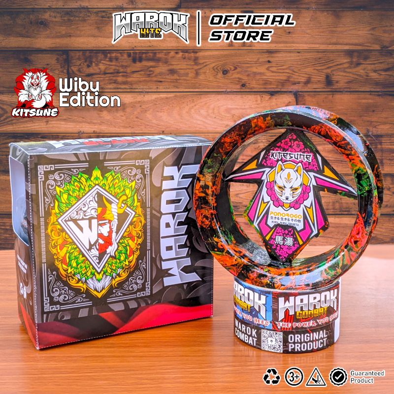 Super Thick Sukhoi Warok WIBU Motif Bladu/Warok Kite Roll (Add Free Name) (Custom name maximum 7 ...