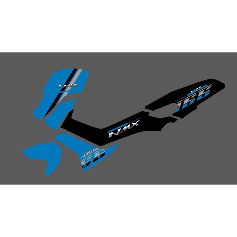 VIETNAM STYLE NMAX NEW 2021 155 ABS MOTIF TRANSPARENT STRIPING | Shopee ...