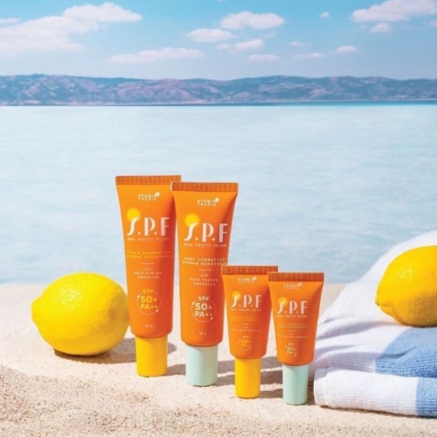 Studio TROPIK SUNSCREEN SPF 50PA+++ 50GR &15GR | Shopee Philippines